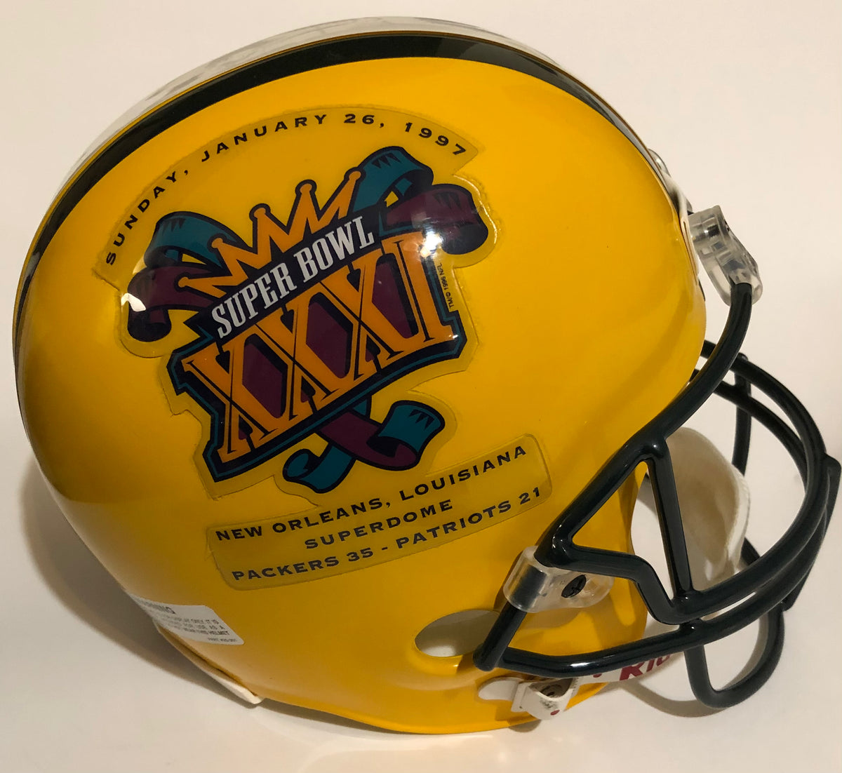 Desmond Howard Signed Full Size Super Bowl XXXI Helmet – Midwest Sports ...